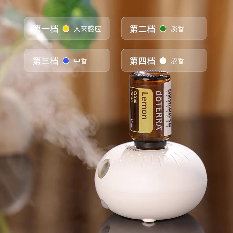 Portable Essential Oil Aroma Diffuser Automatic Fragrance Mini Sensor ...