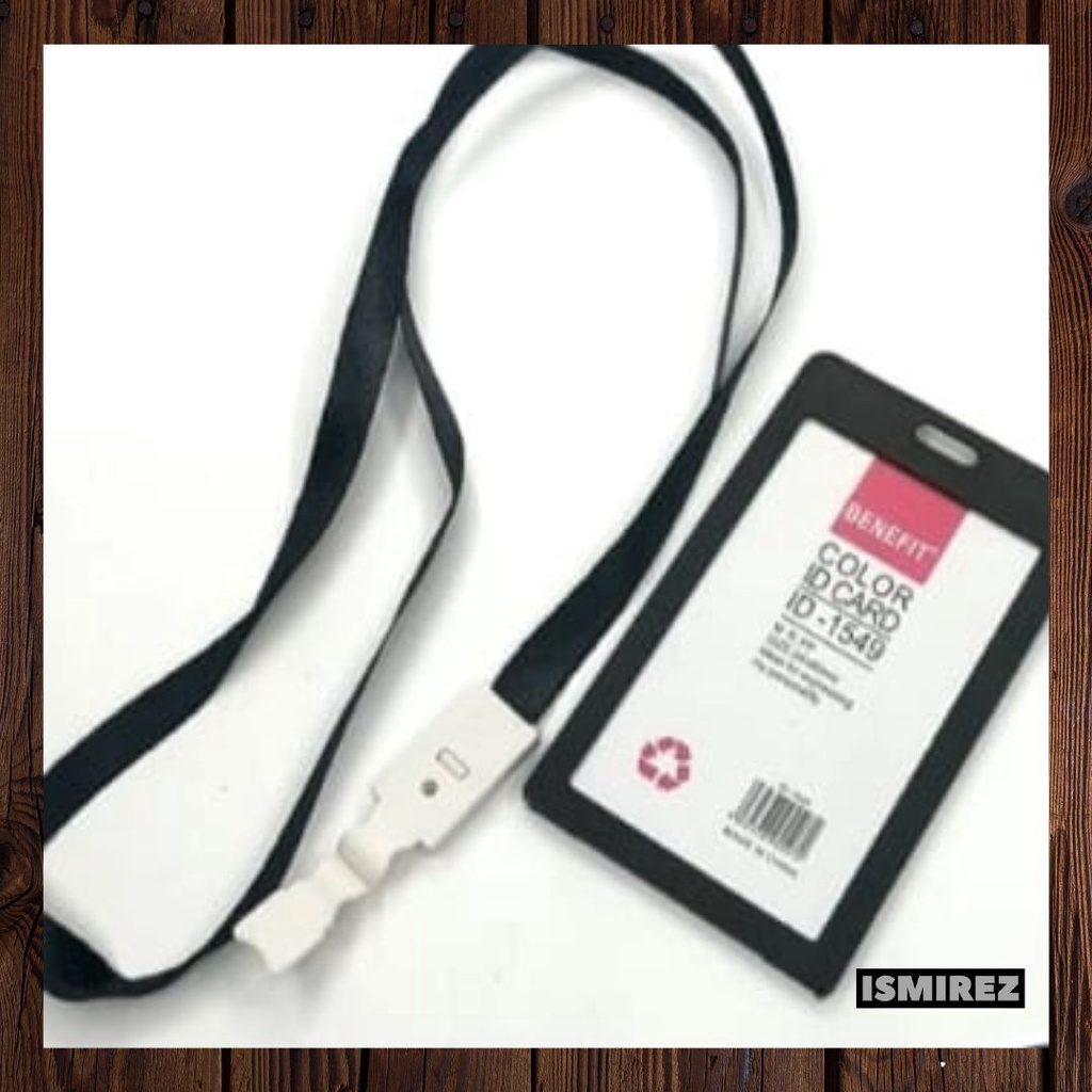 Lanyard Name Card Employee Work Badge ID Card Holder Vertical Holders ...