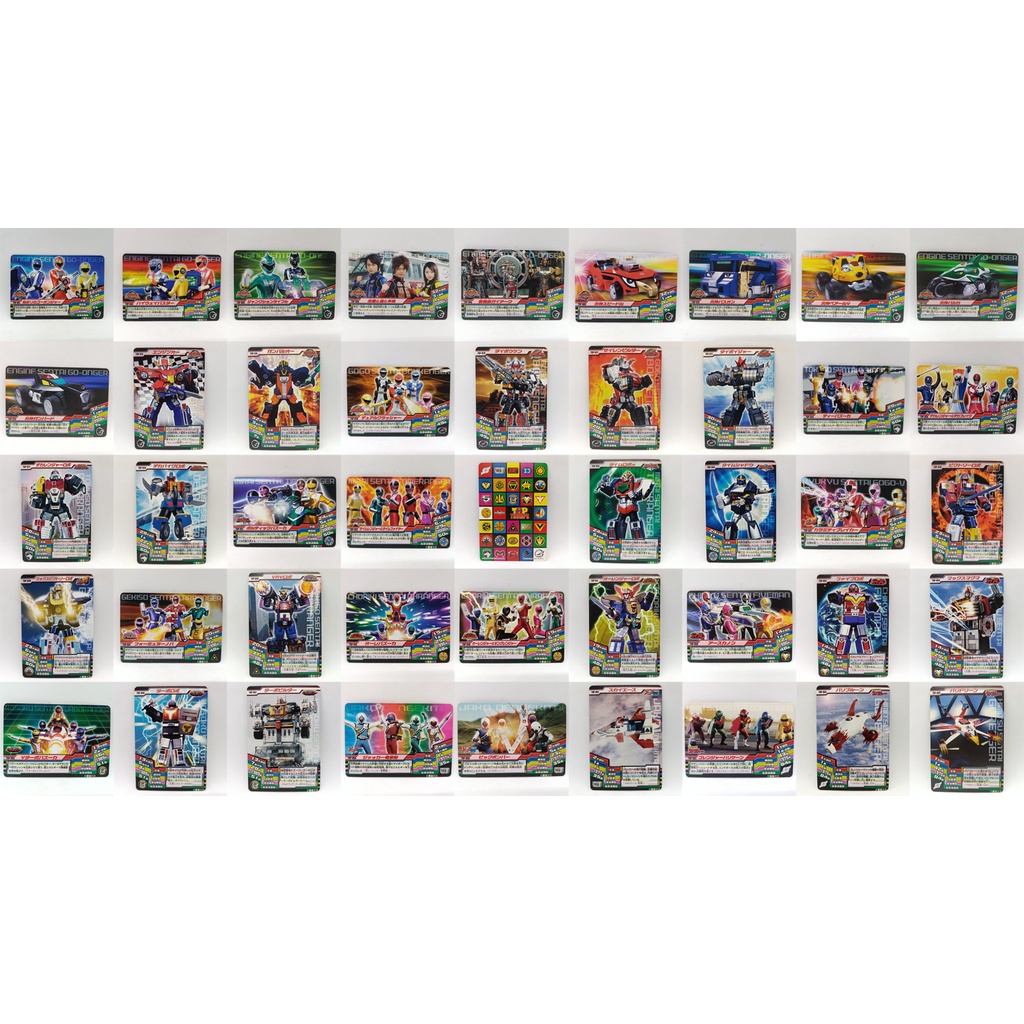 Top Trumps Super Sentai-Power Rangers Heroes Cards (Go-Onger/Boukenger ...