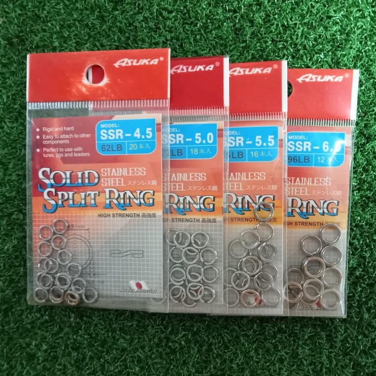 Asuka Solid Stainless Steel Split Ring | Shopee Malaysia