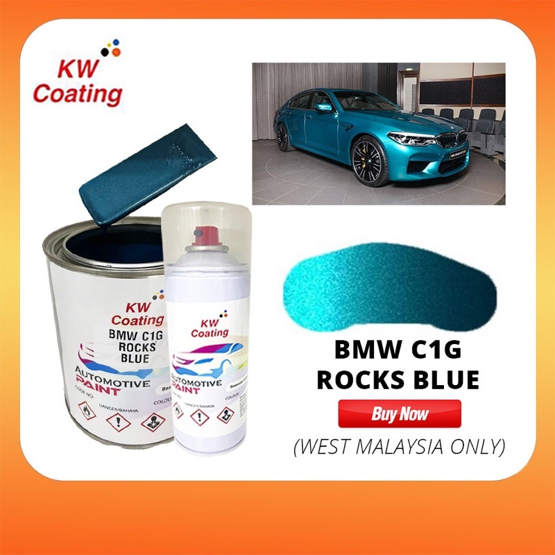 KW 2k Paint BMW C1G Rocks Blue Kereta BMW C1G Rocks Blue Cat Kereta 2k ...
