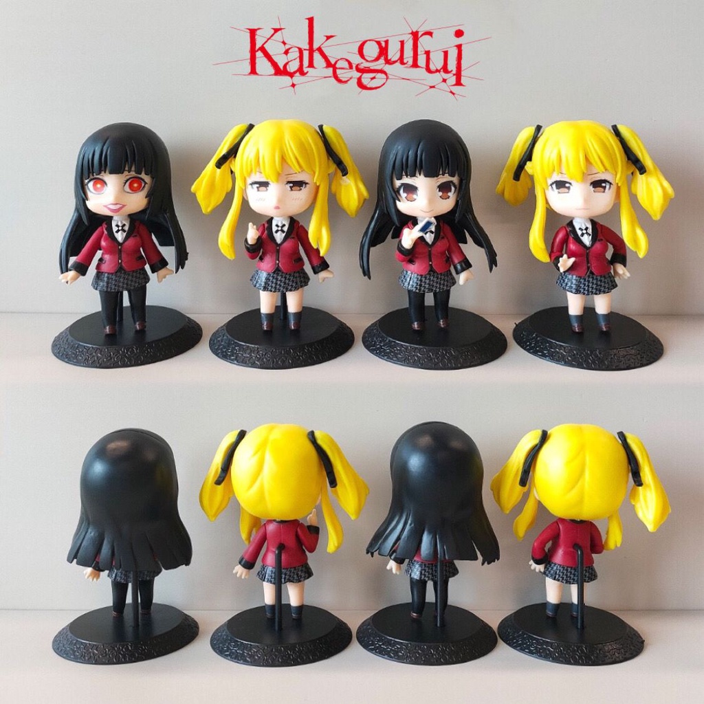 Kakegurui Yumeko Jabami Mary Saotome Mini Figure Decoration | Shopee ...