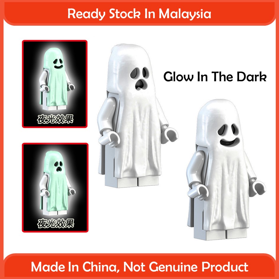 Ghost Glow In The Dark Series Lego Mini Figure Building Block ...