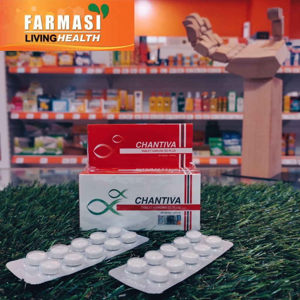CHANTIVA TABLET HARUAN SS PLUS 450MG (PIL IKAN HARUAN) 60'S/1 BOX [EXP ...