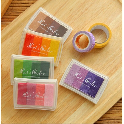 Colourful Stamp Pad Ink Fingerprint Art Craft DIY Cards | Shopee Malaysia