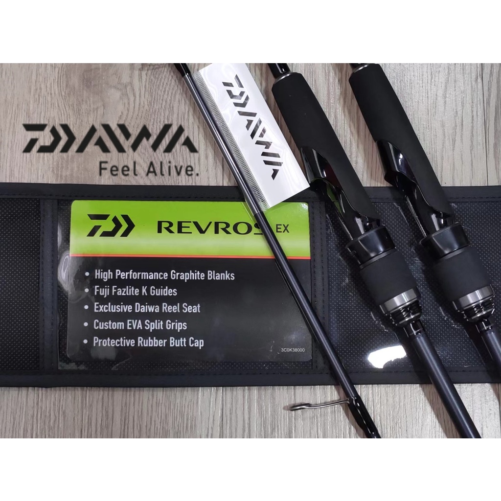 2022' DAIWA REVROS EX SPINNING FISHING ROD | Shopee Malaysia