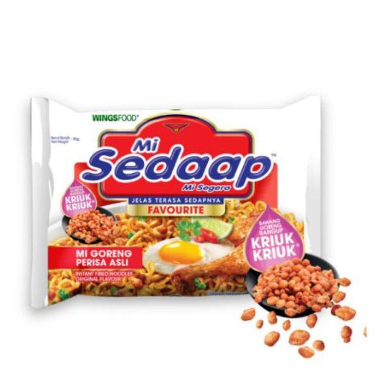 Mi Sedaap Fried Noodle - Original Flavour (5 x 91g) / Mee Goreng Mi ...