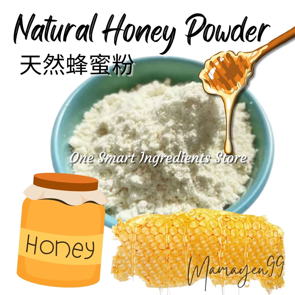 Natural Honey Powder (Food Grade) / Serbuk Madu - Honey Bee Powder ...