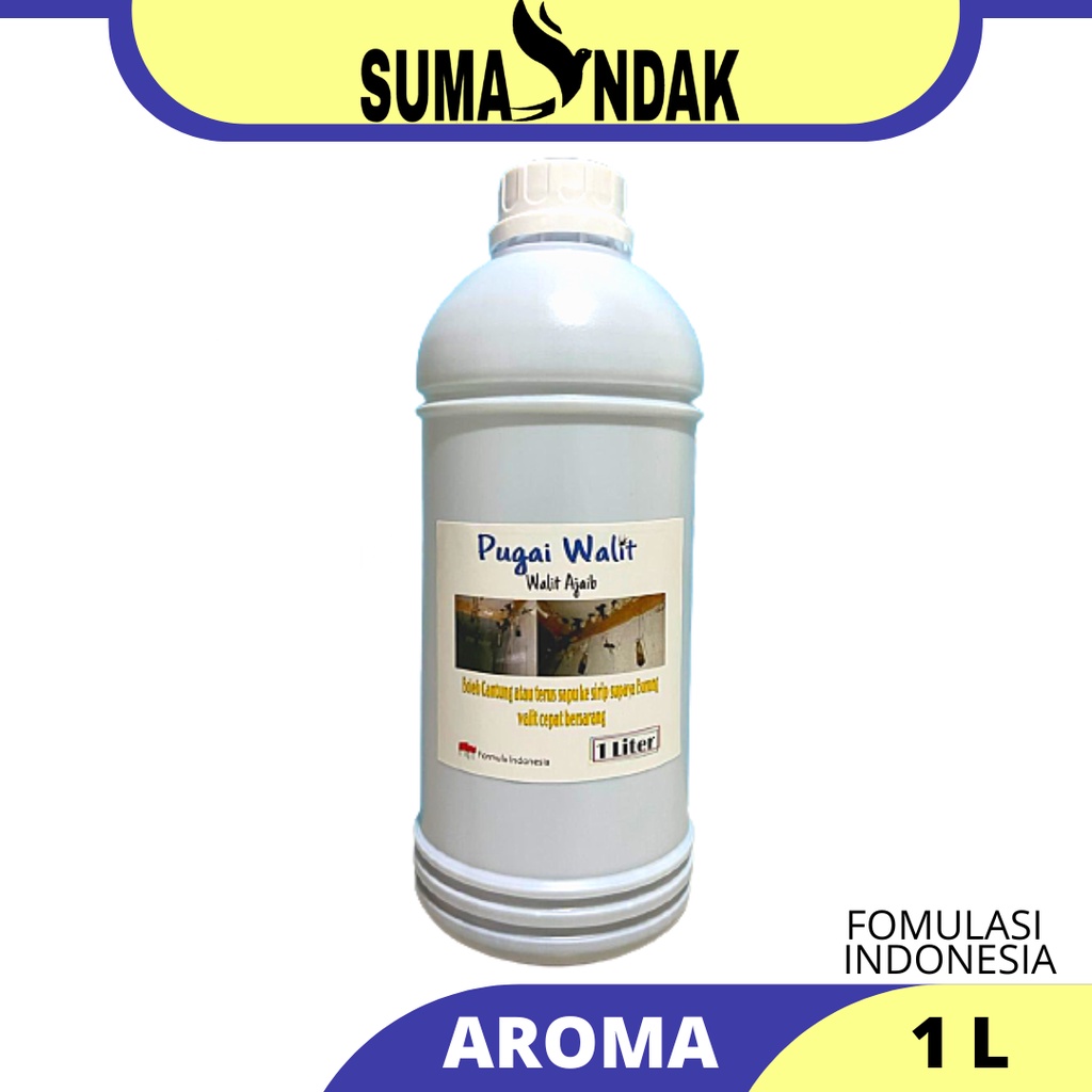 SUMANDAK WALIT Pugai Walet 1 Litre Aroma Walit Formula INDONESIA ...