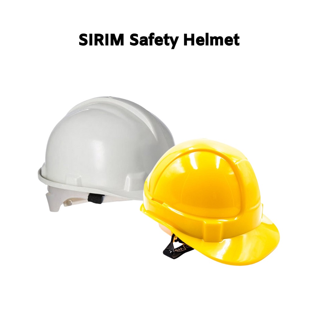 Sirim T-Plus Local Safety Helmet | Topi Keselamatan Pekerja | Shopee ...