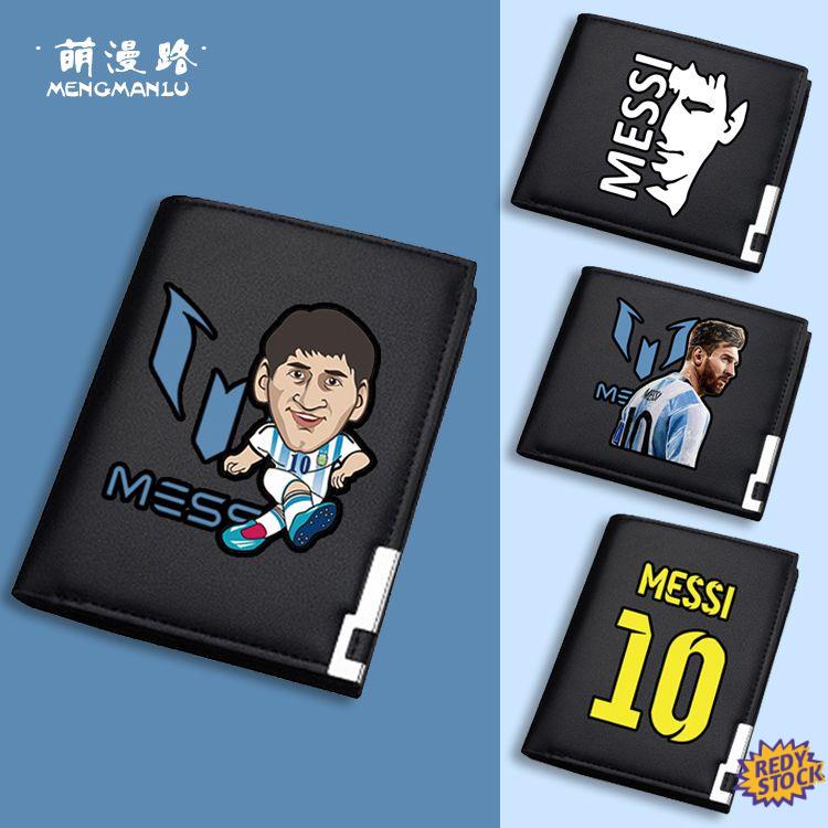 Cartoon cute beg duit lelaki Design sense niche Young students MESSI ...