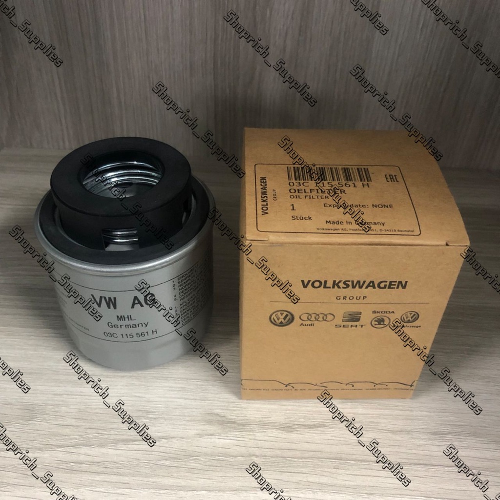 (03C115561H) OIL FILTER VOLKSWAGEN AUDI EA111 POLO GOLF JETTA SCIROCCO ...