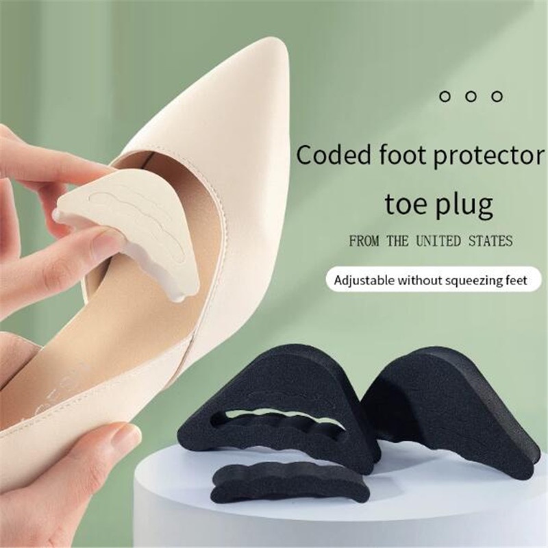 1 Pair Adjustable Toe Protector High Heels Toe Inserts Foot Care Toe ...