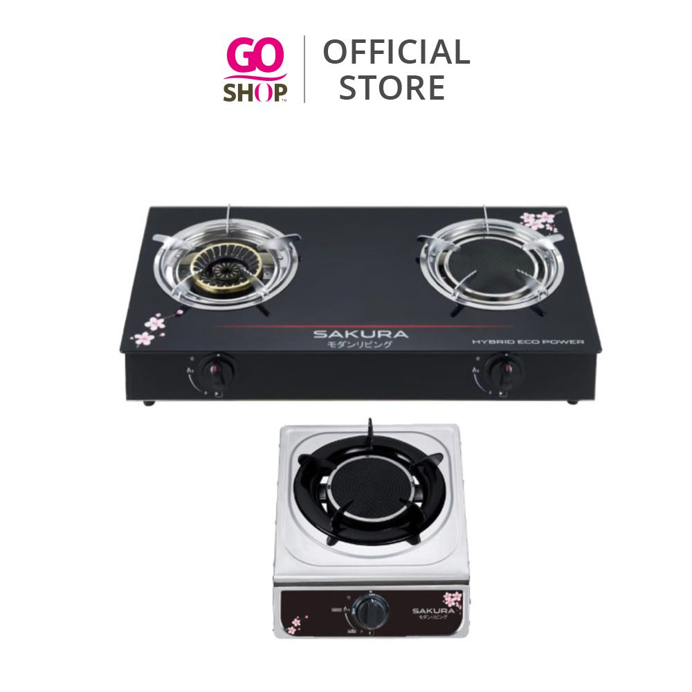 Sakura Hybrid Eco Power Gas Cooker (4200Watt High Temperature) | Shopee ...