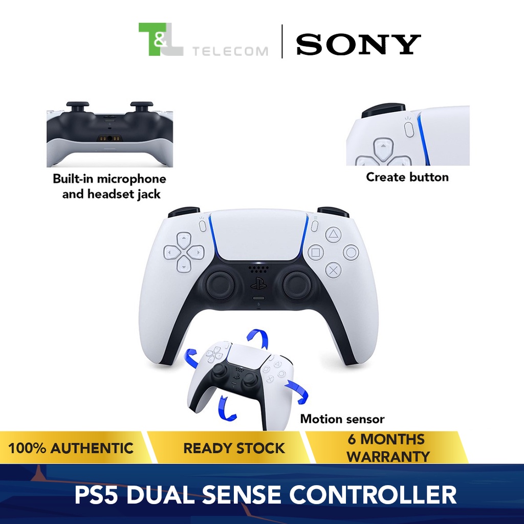 Sony PlayStation 5 PS5 Dual Sense Wireless Controller | Shopee Malaysia