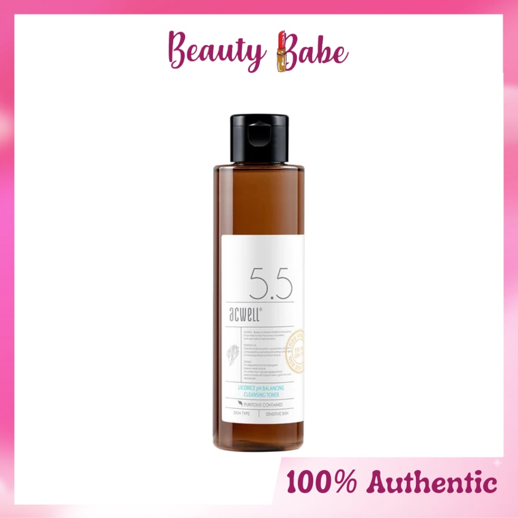 Acwell 5.5 Licorine pH Balancing Cleansing Toner 150ml [Beauty Babe ...