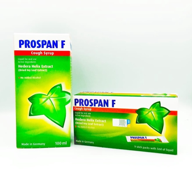 Prospan F Cough Syrup 100ml/9 stick pack | Shopee Malaysia