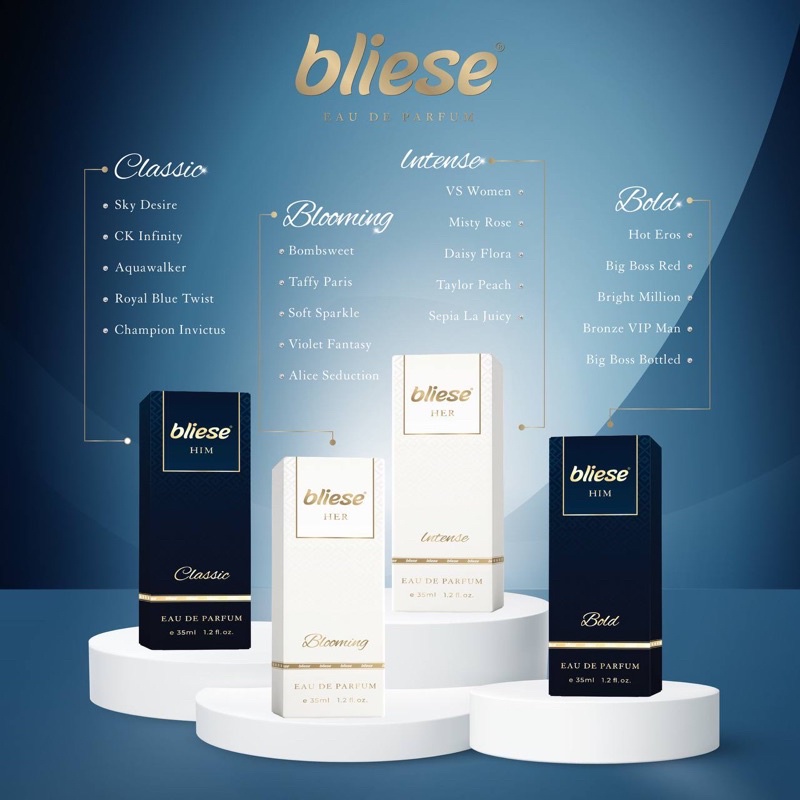 Bliese Perfume (EDP) | Shopee Malaysia
