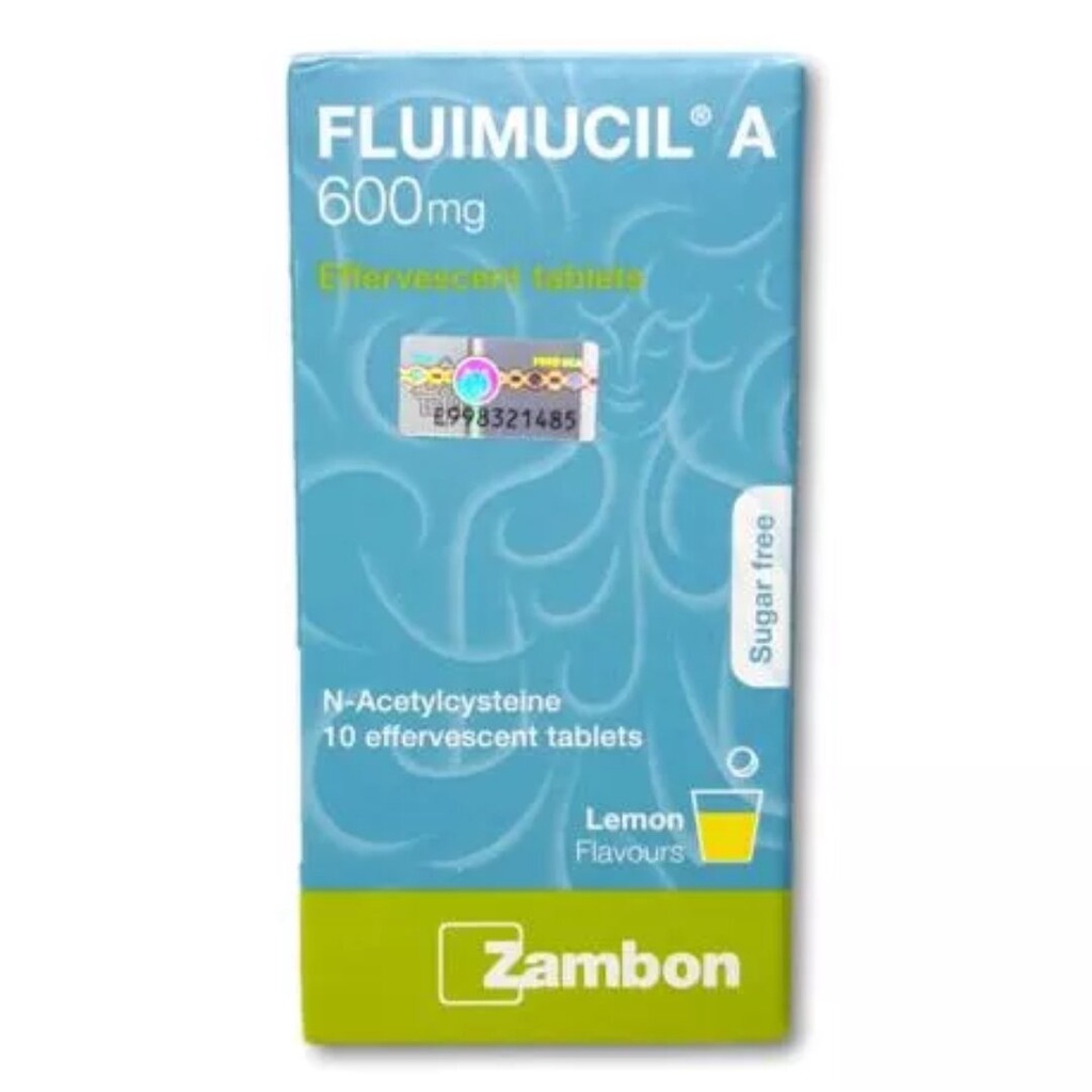FLUIMUCIL A 600MG EFFERVESCENT TABLETS 10'S | Shopee Malaysia