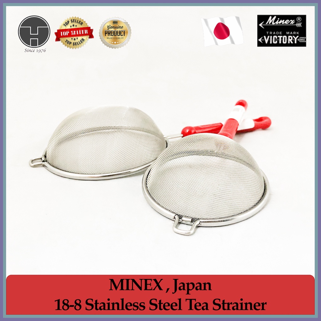 [TeoHin] MINEX Stainless Steel Tea Strainer , Victory Marks, Made in ...