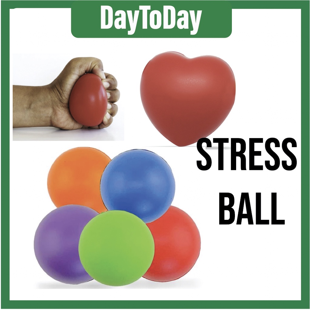Anti Stress Reliever Ball Stress Ball Squeeze Ball | Shopee Malaysia