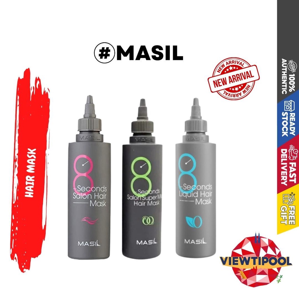Masil 8 Seconds Salon Hair Mask - Ready Stock In Malaysia | Shopee Malaysia