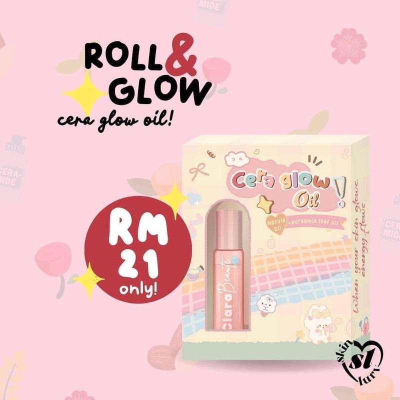 CERA GLOW OIL : CLARA BEAUTY | Shopee Malaysia
