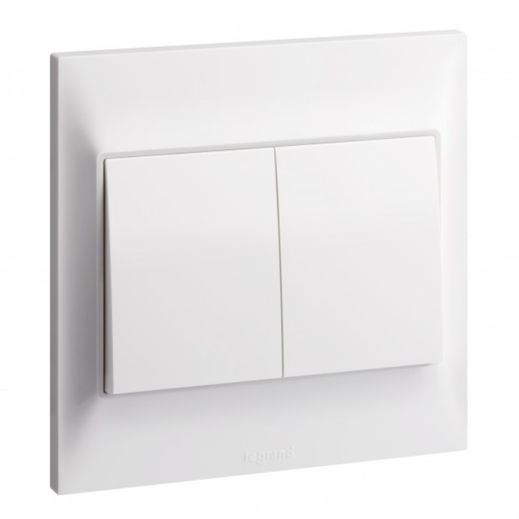 LEGRAND BELANKO 10A 2 GANG 1 WAY & 2 GANG 2 WAY LIGHT #SWITCH , SUIS ...