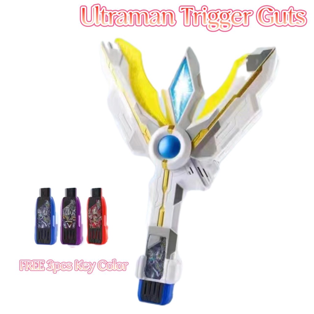 OEM Ultraman Trigger DX Guts Spark Lence Toy Action Figure Ready Stock ...