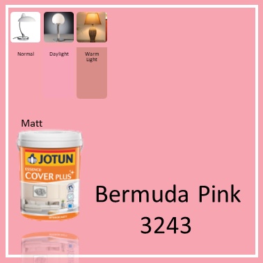 Jotun Paint 5L Essence Cover Plus Matt - 3243 Bermuda Pink / wall paint ...