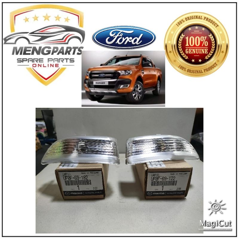 ORIGINAL FORD RANGER T6,T7,T8 SIDE MIRROR LAMP RH-AB39-13-A355AA/UF0F ...