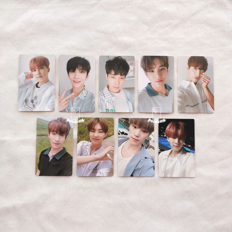 Photocard Seventeen Scoups Wonwoo Mingyu DK Hoshi Dino You Make My Day