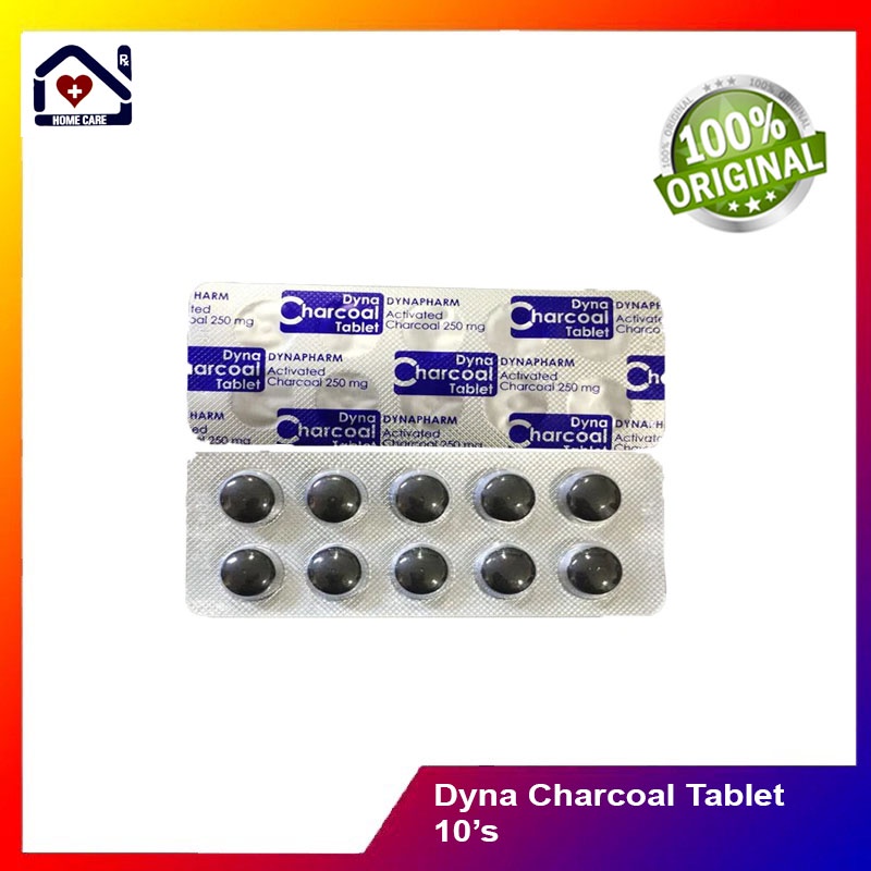 Dyna Charcoal Tablet 10 tablets | Shopee Malaysia