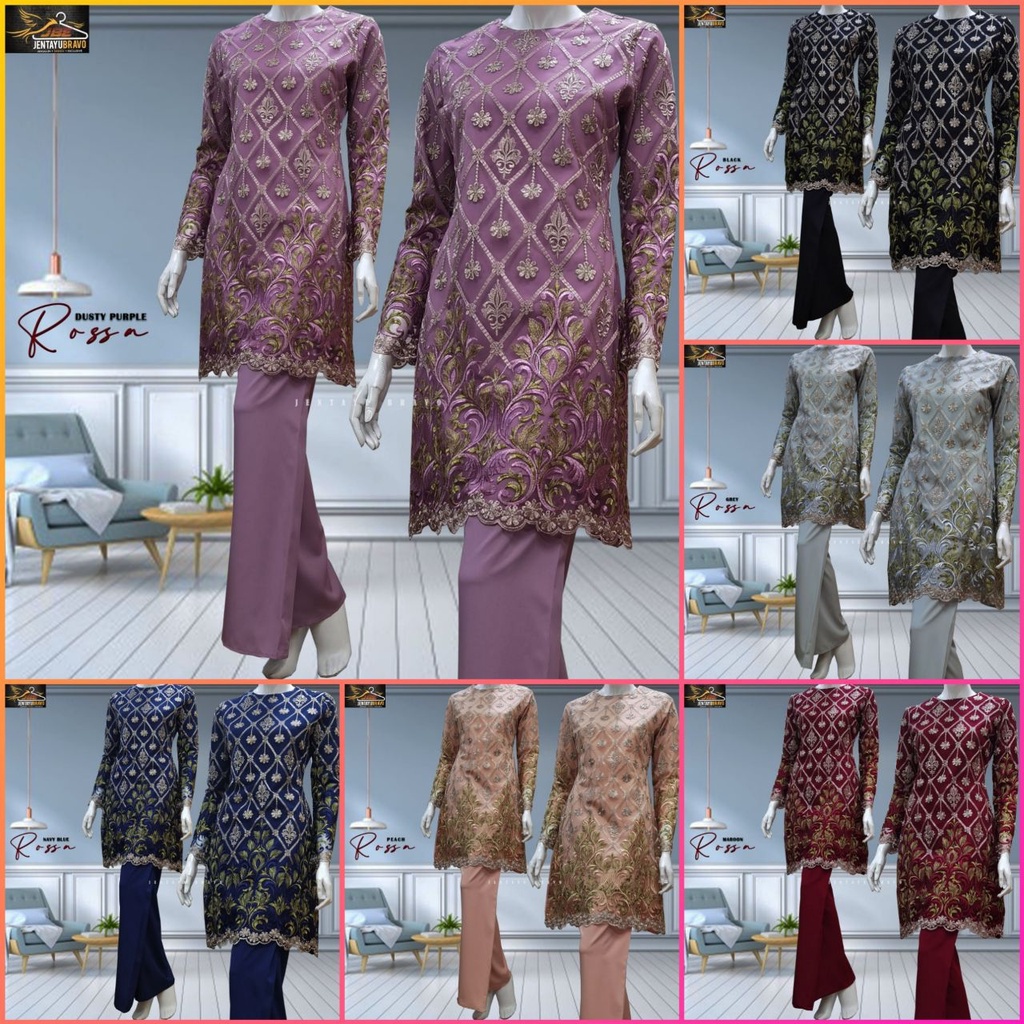Baju Kurung Modern Moden Lace ROSSA : Merisik Tunang Konvo Dinner Raya ...