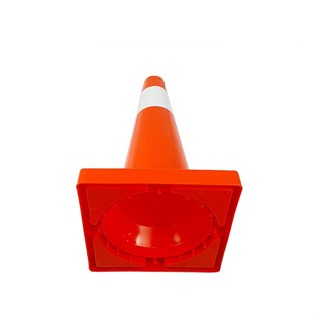 33 Inches Portable Reflective Lightweight Safety Cone Traffic Parking ...