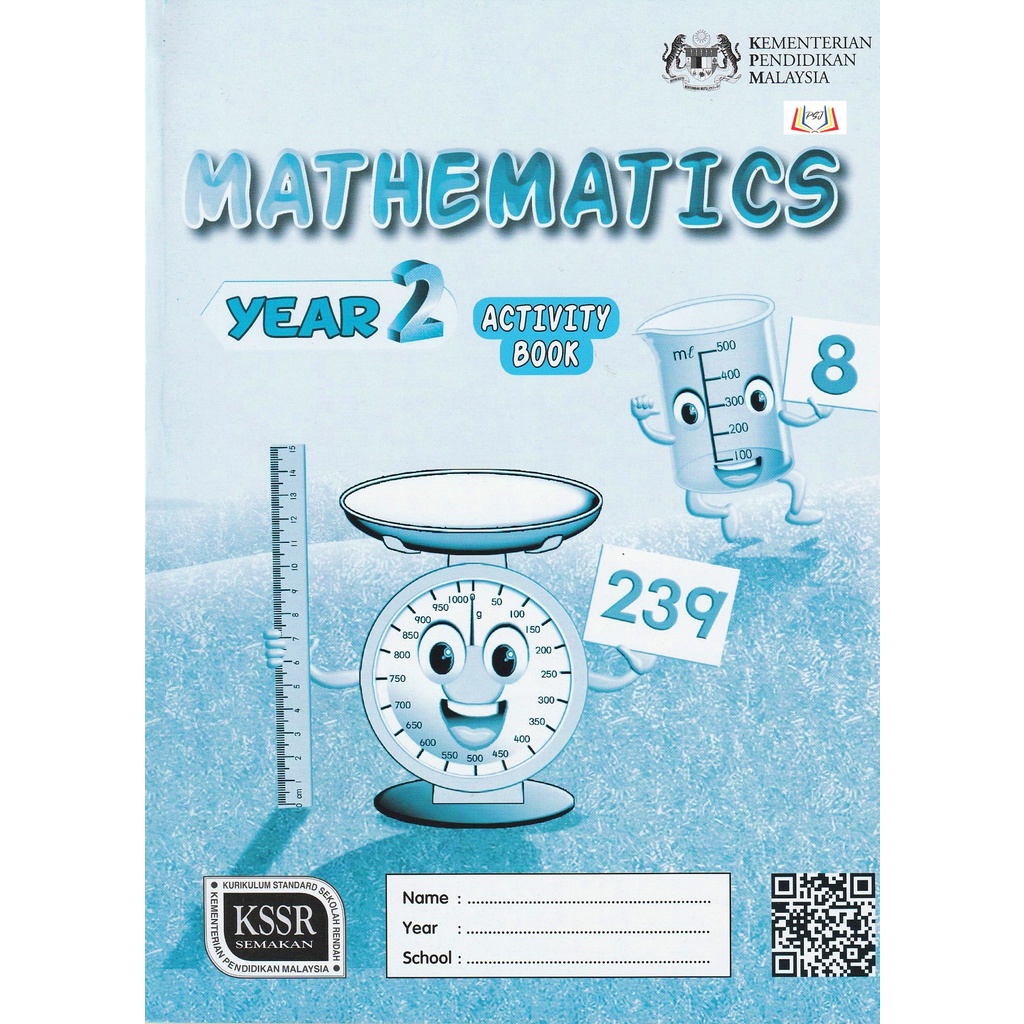 MATHEMATICS STD 2 (ACTIVITY BOOK) (DLP) | Shopee Malaysia