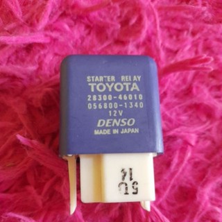 28300-46010 TOYOTA GENUINE STARTER RELAY/Original Halfcut Made in Japan ...