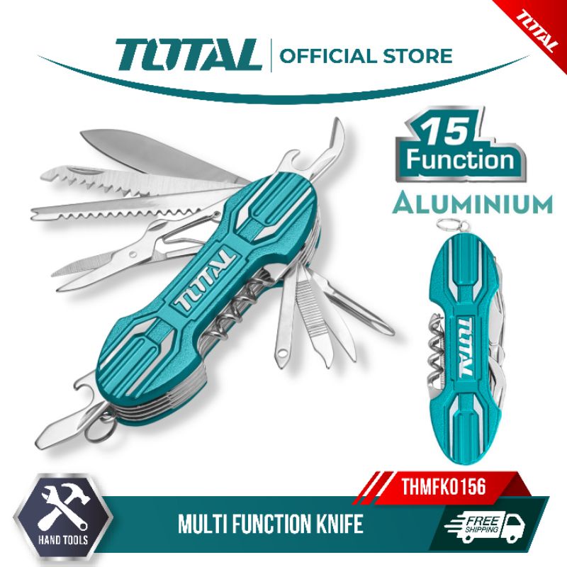 Total Multi Function Knife (15 Function) THMFK0156 | Shopee Malaysia