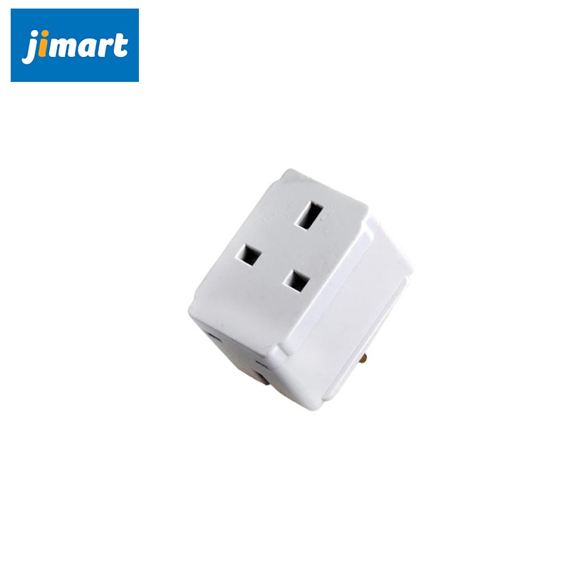 Jimart 3 Way Adaptor UK 13A Socket Plug 3 Pin / Adapter 3 Hala UK 13A ...