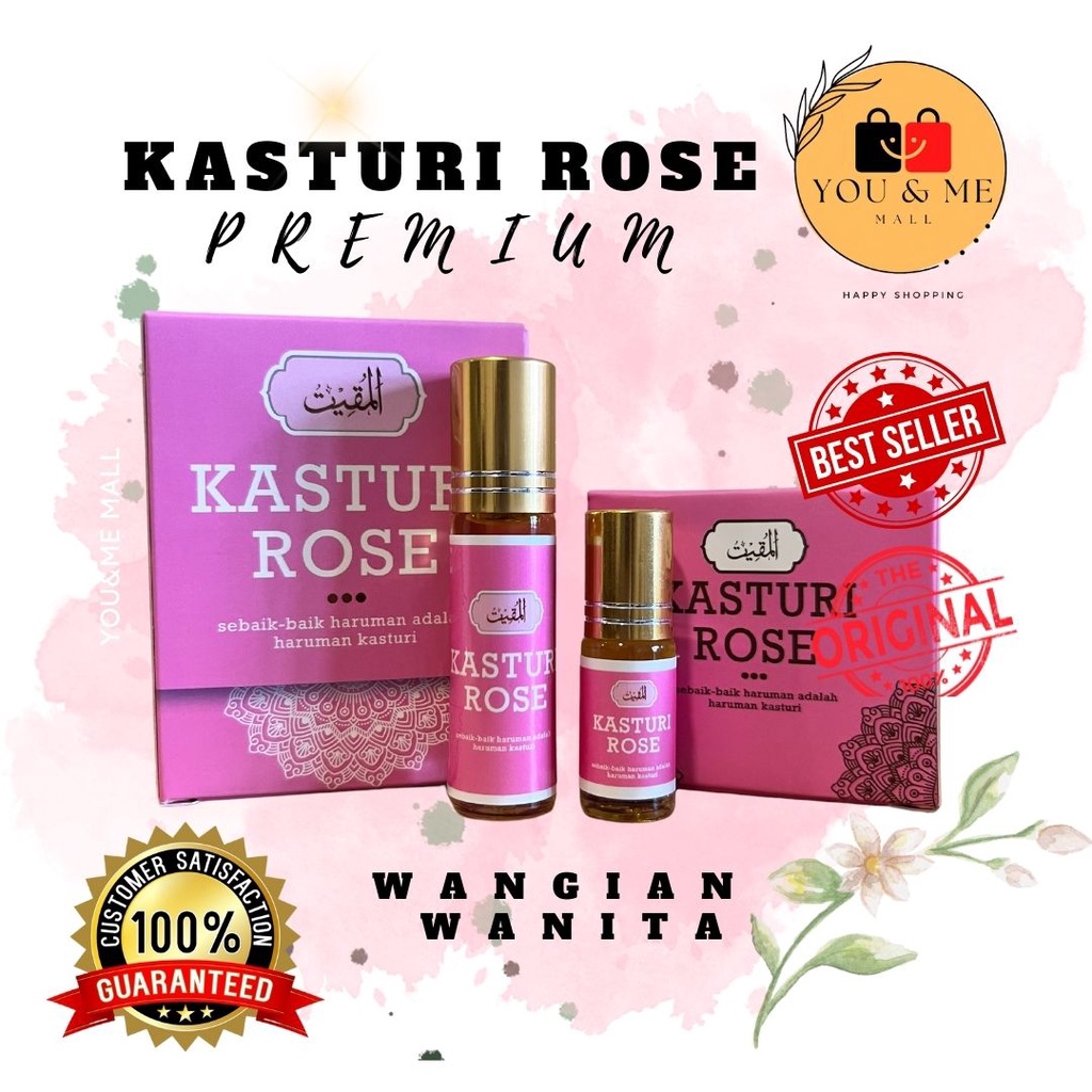 Kasturi Rose Kasturi Putih Minyak Wangi Kasturi Kijang Asli 100% ...