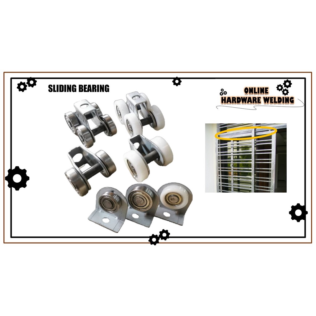 Hanging Grill Bearing/Pagar Bearing/Sliding Roller/Gate Roller Bearing ...