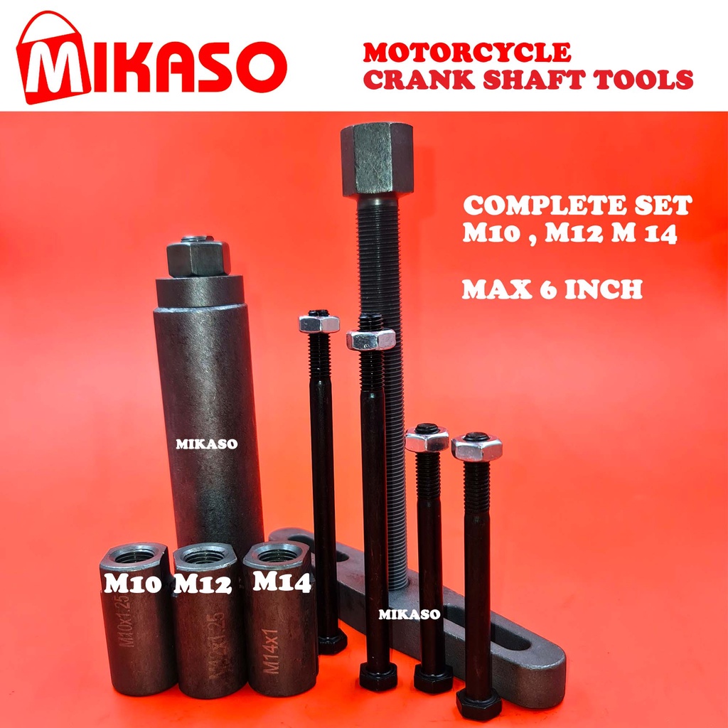 MIKASO Crankshaft Crank Shaft Jet Puller installer Remover Complete Set ...