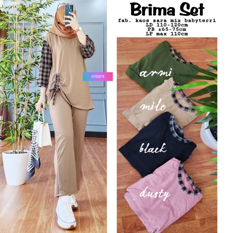 Brima SET // ORI BY VINSTORE | Shopee Malaysia