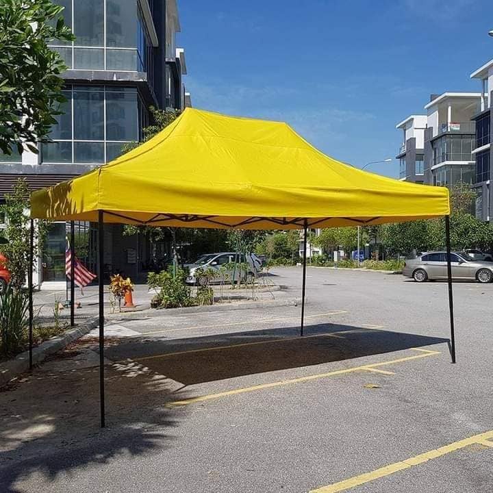 KHEMAH EXPRESS 10X15 / CANOPY EXPRESS 10X15 BESI SEGI DAN BESI BULAT ...