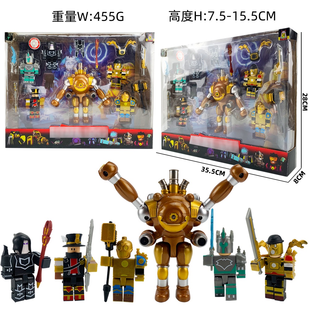 Roblox Figure Miniature Set Block Minecraft Survival Game Collection ...