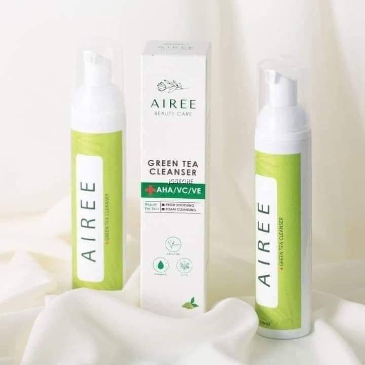 AIREE GREEN TEA FOAM CLEANSER!! | Shopee Malaysia