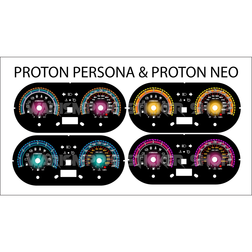 PERSONA, SATRIA NEO PENAL METER DECORATION METER 2022 NEW!! NEW!! NEW ...