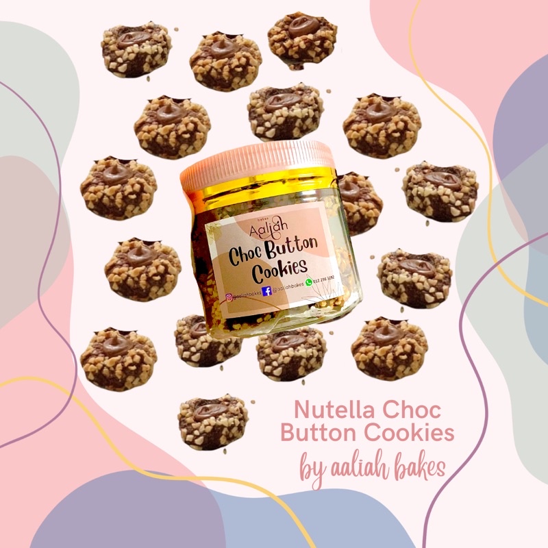 Nutella Choc Button Cookies | Shopee Malaysia