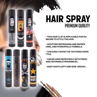 Hair Spray Styling SPRAY RAMBUT LELAKI Extra Hold Hair Spray Stylish ...