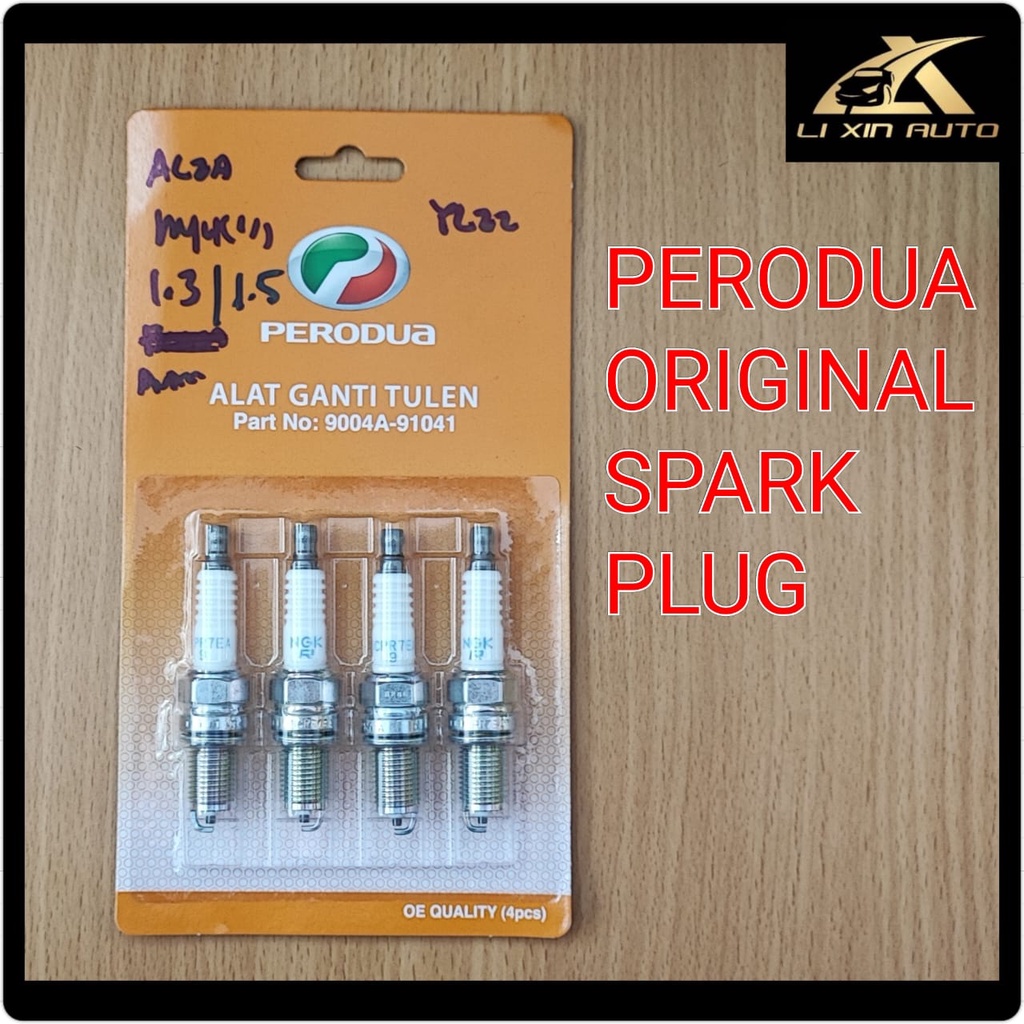 GENUINE PARTS PERODUA MYVI ,ALZA,AVANZA ORIGINAL SPARK PLUG | Shopee ...